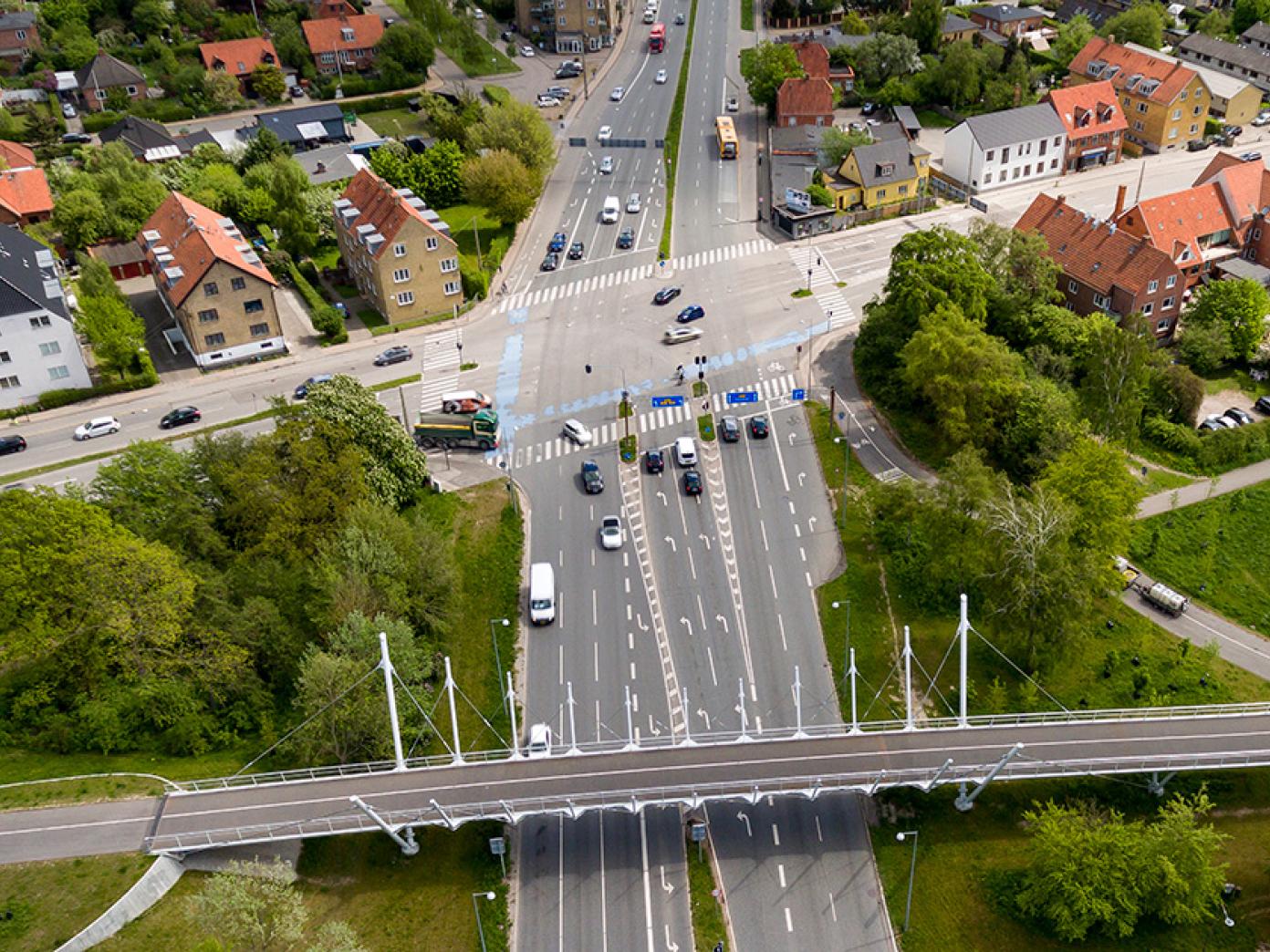 Krydset mellem Vigerslevvej og Folehaven omlægges for 5,4 mio. kr ...